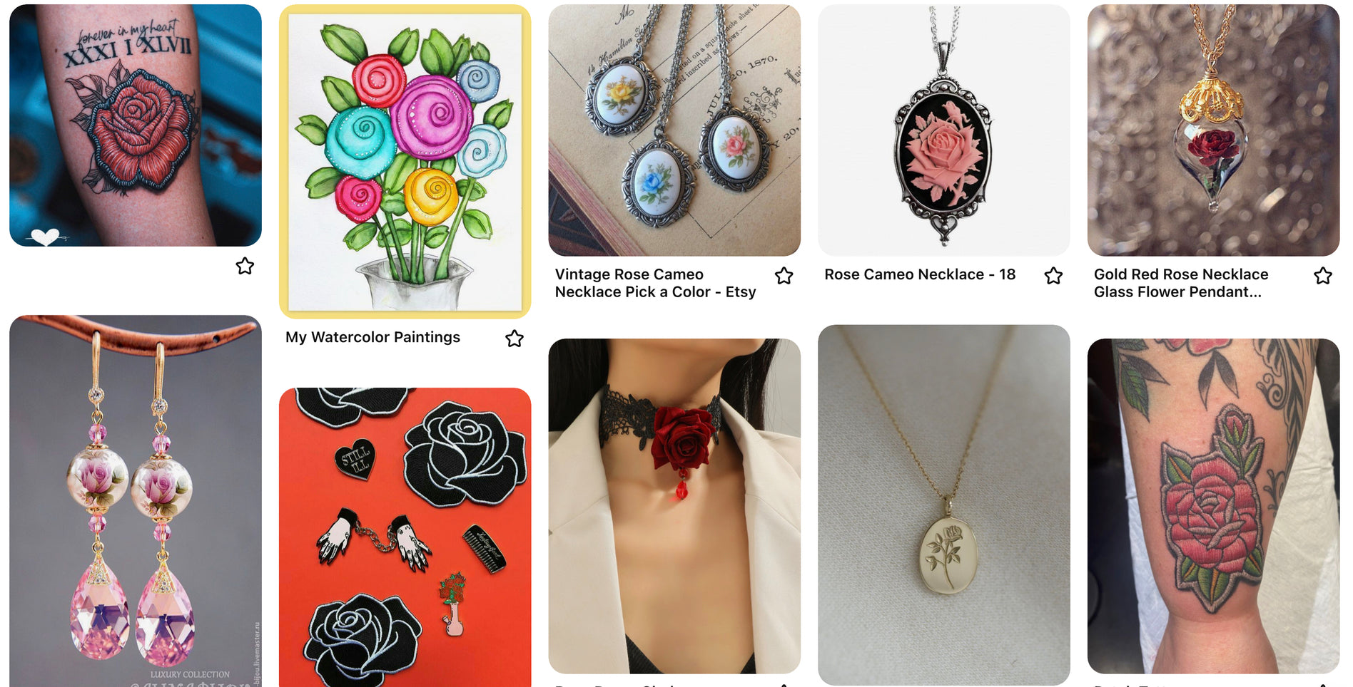 ROSE ART Inspiration – Wildflowers