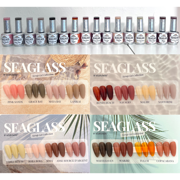 NEW! Seaglass Syrup Gel Collection (Limited Edition!!) – Wildflowers