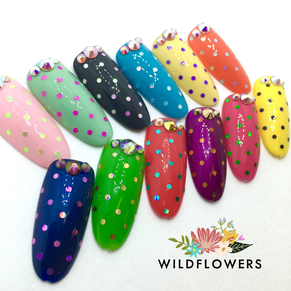 Glitter Set - Perfect Polka Dots! – Wildflowers