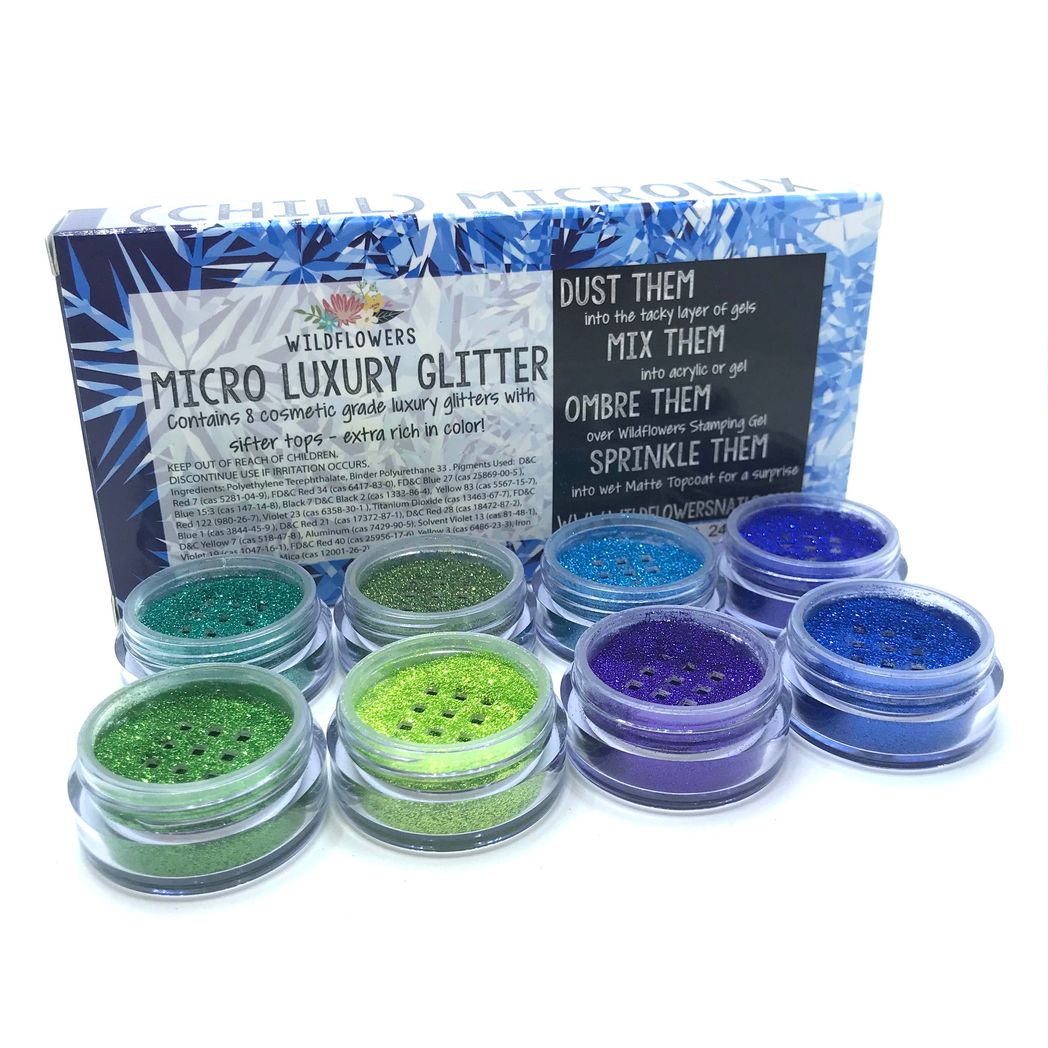 Glitter Sets - Lux Micro – Wildflowers