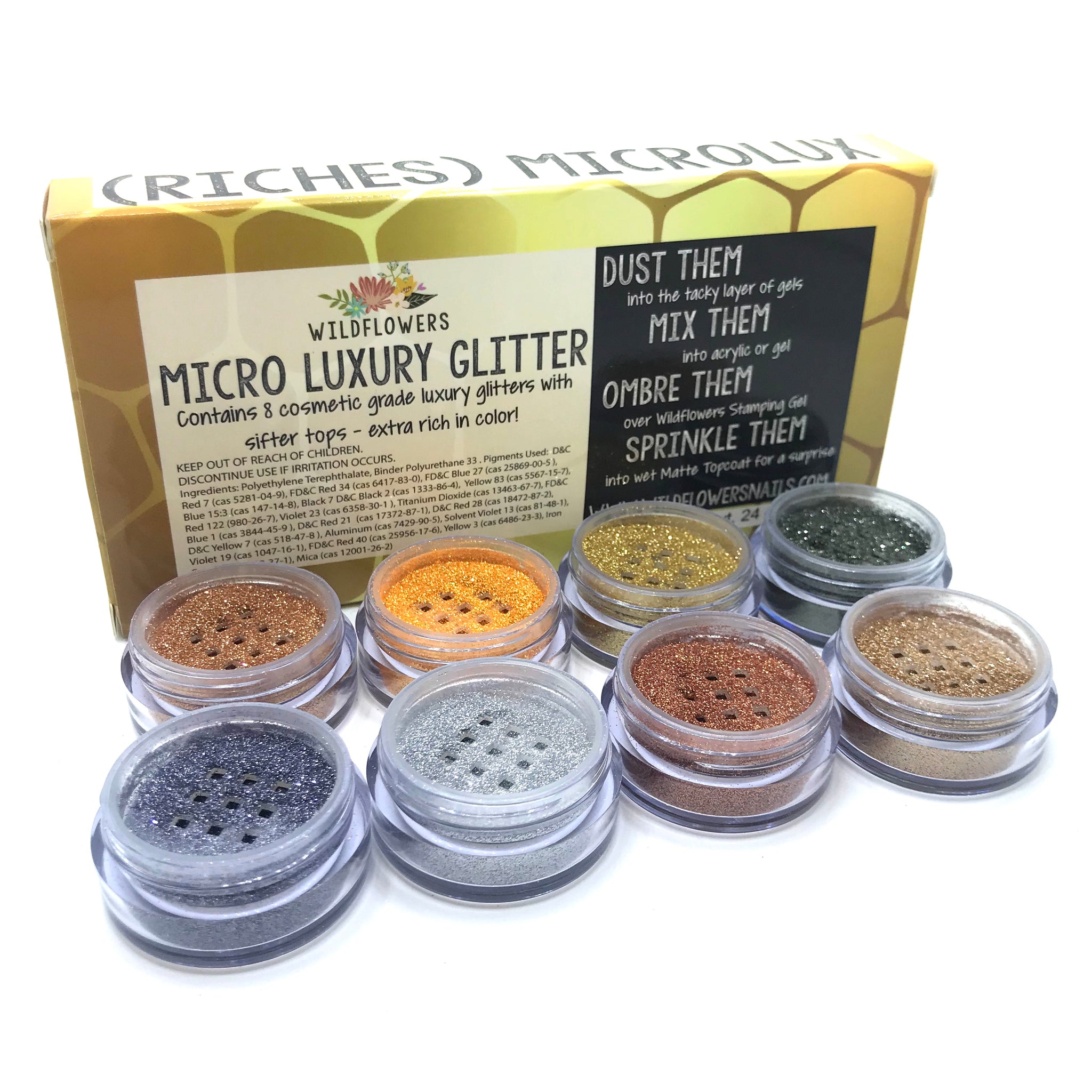 Glitter Sets - Lux Micro – Wildflowers