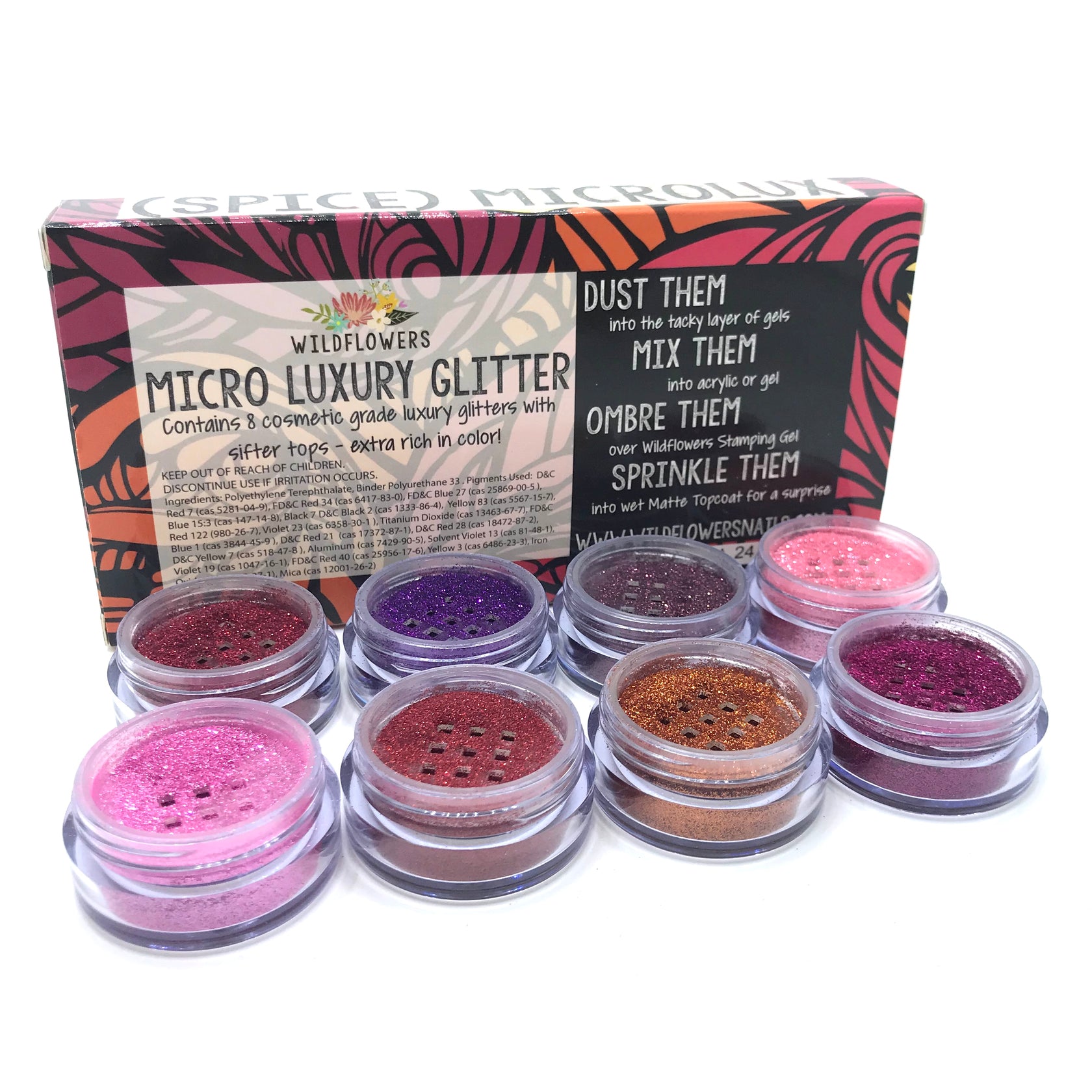 Glitter Sets - Lux Micro – Wildflowers